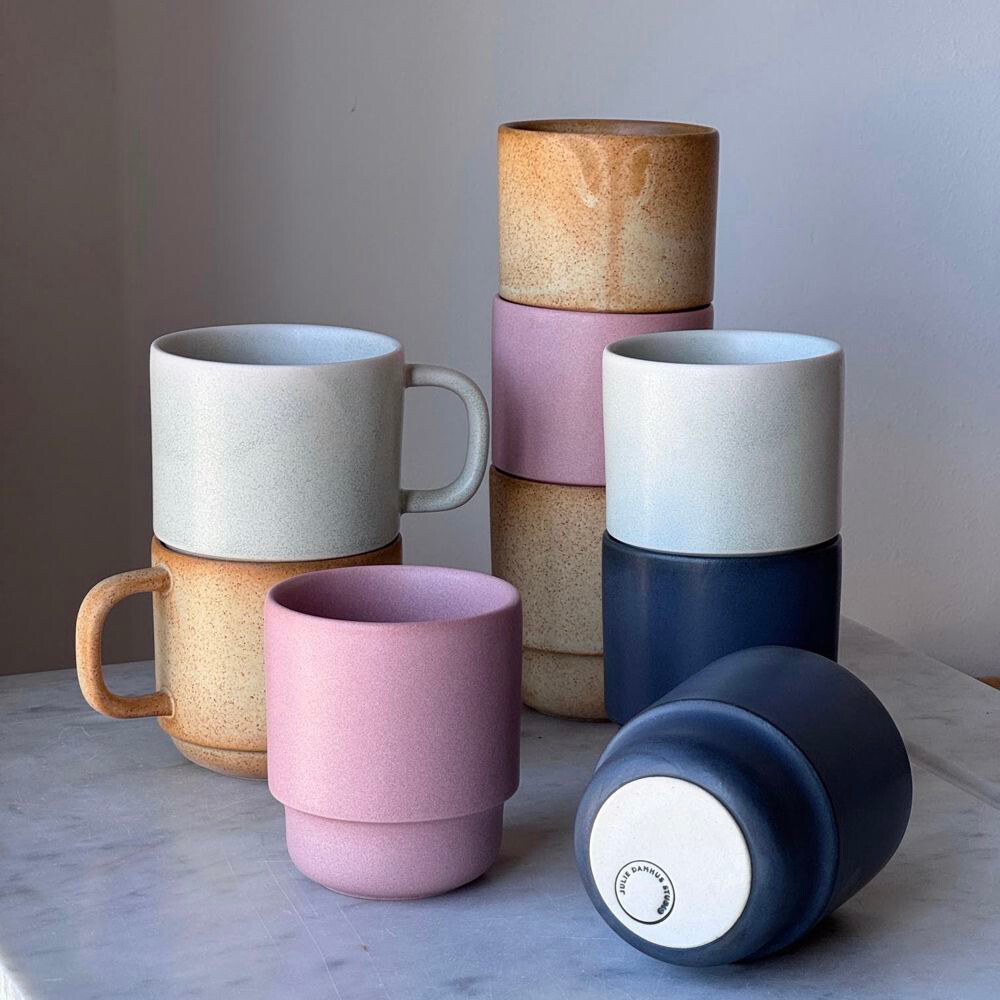 Julie Damhus Studio Toto Krus Blå - Livingshop.dk