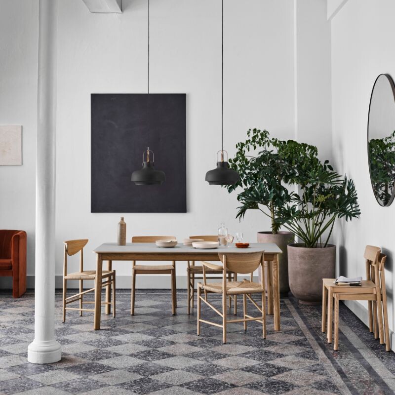 &Tradition HM4 Drawn Chair Oiled Oak - Livingshop.dk