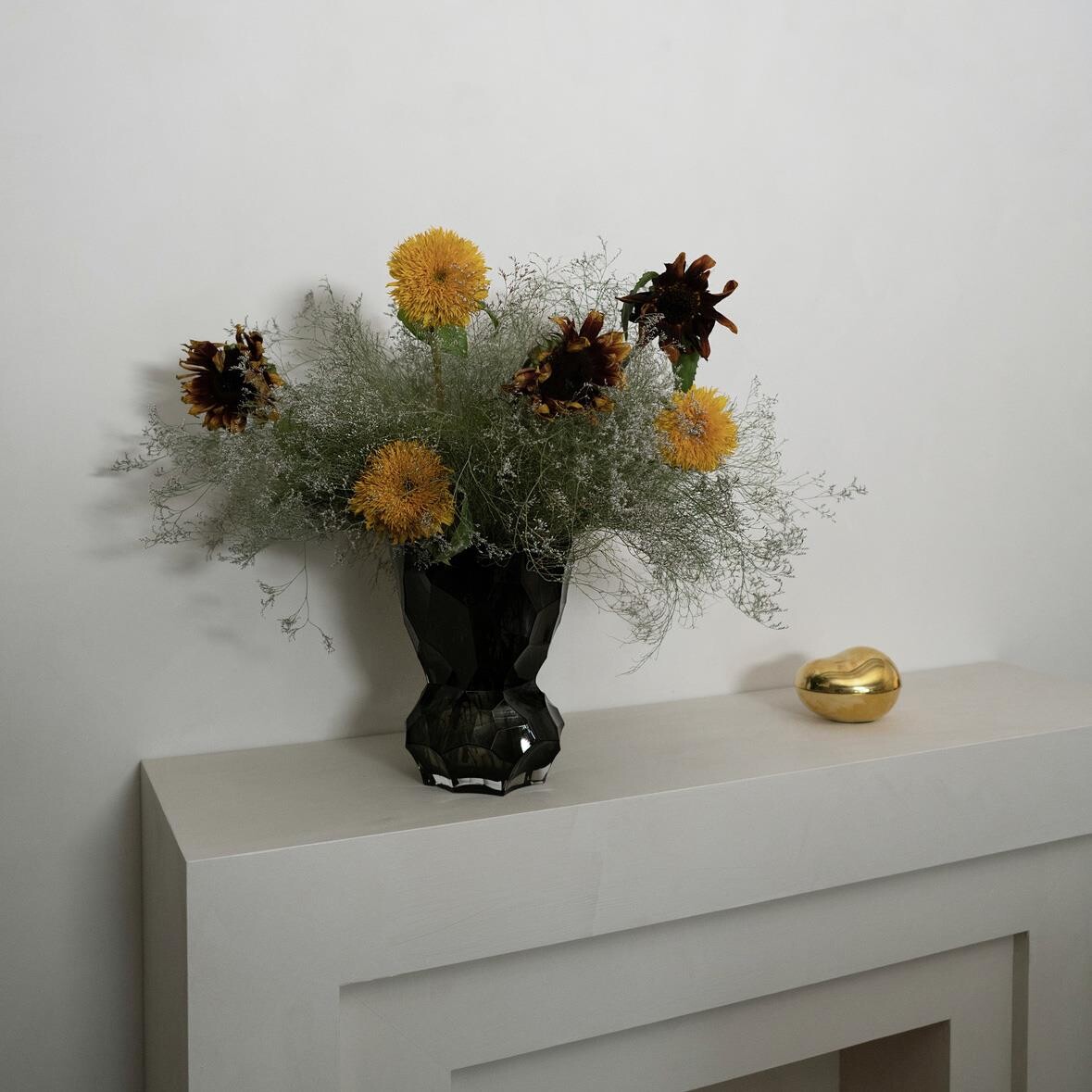 Hein Studio Reflection Vase New Smoke - Livingshop.dk