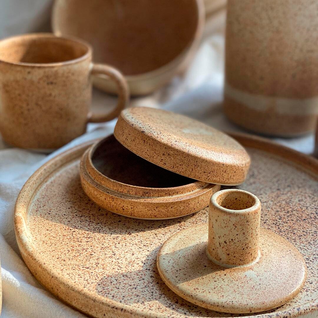 Julie Damhus Studio Oda Lysestage Brun - Livingshop.dk