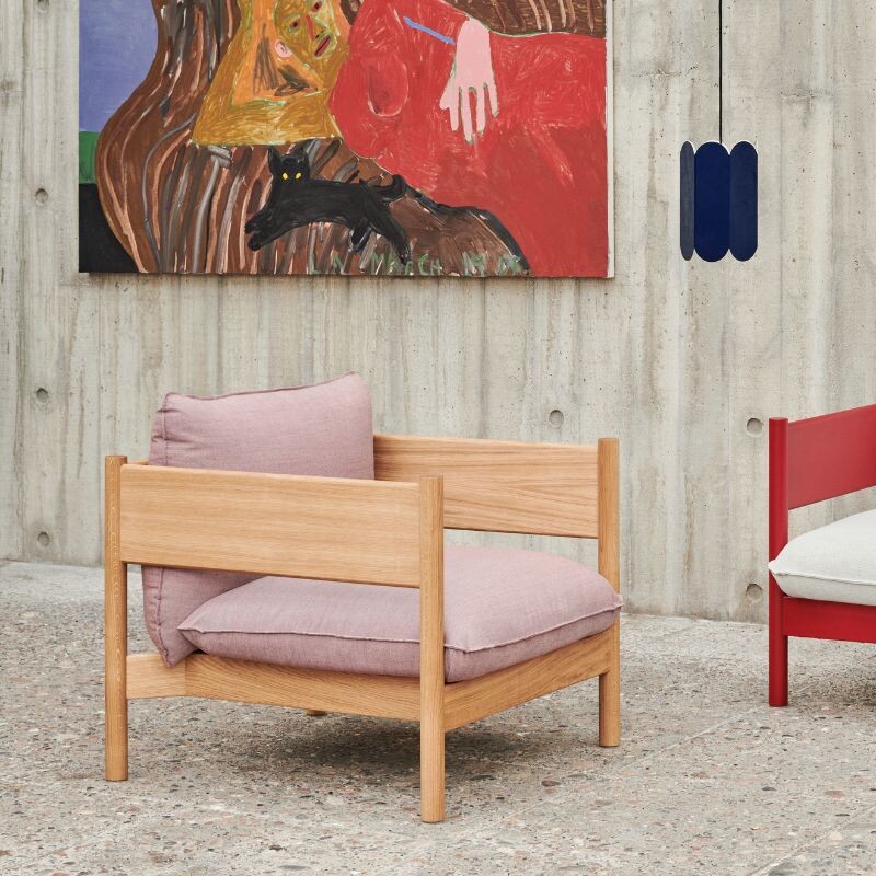 Hay Arbour Club Loungestol Olieret Eg & Vidar 1511 - Livingshop.dk