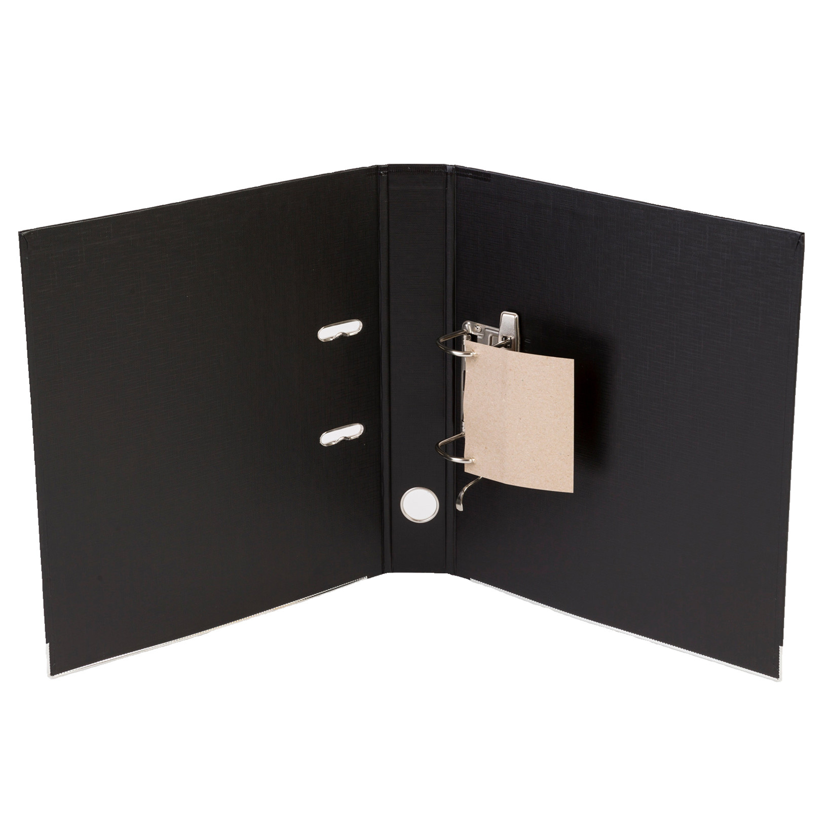 Brevordner A4 75 mm sort