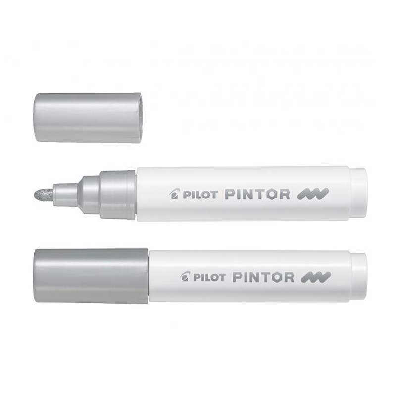 Pilot Pintor Marker - Medium, Sølv