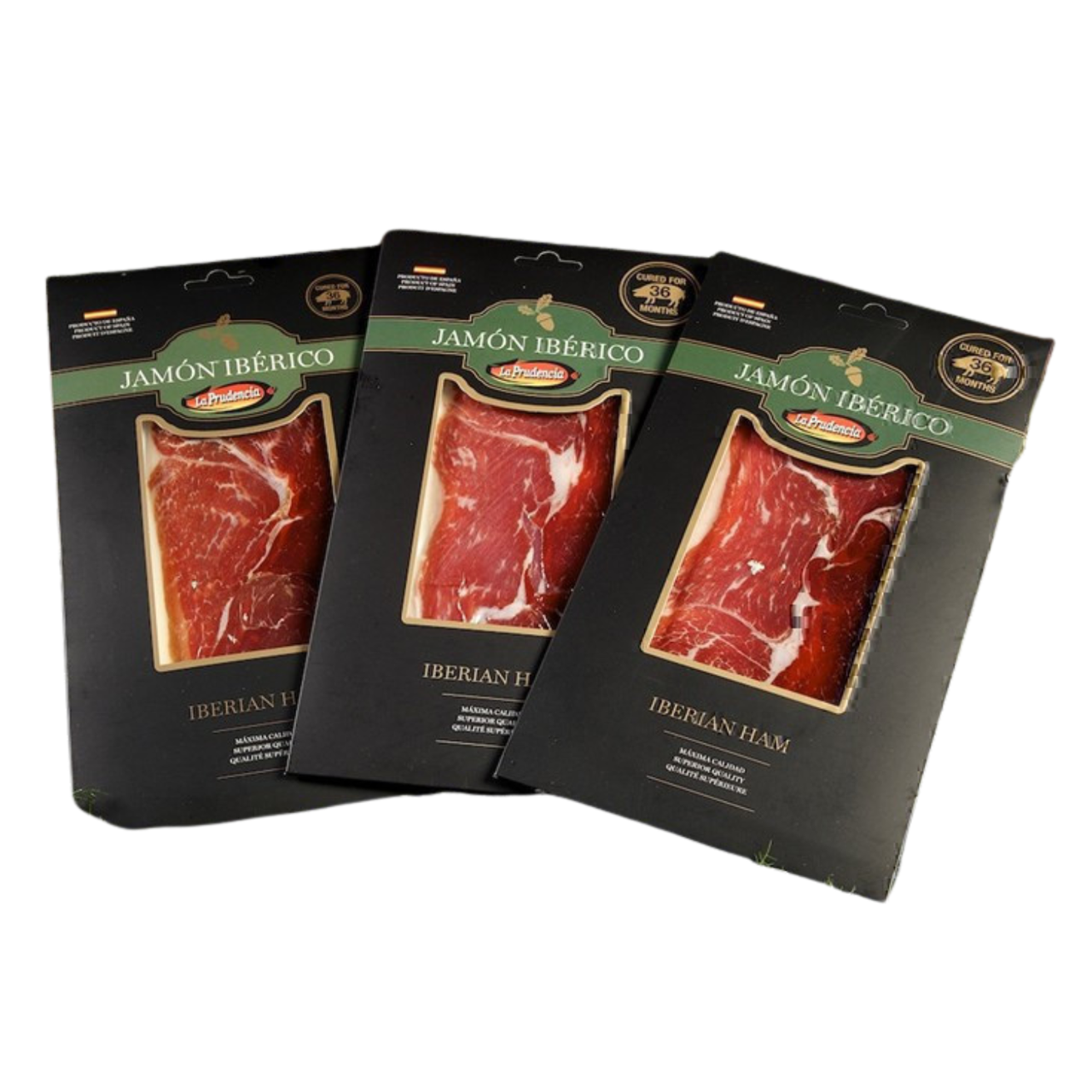 Iberico skinke, 36 mdr., i skiver
