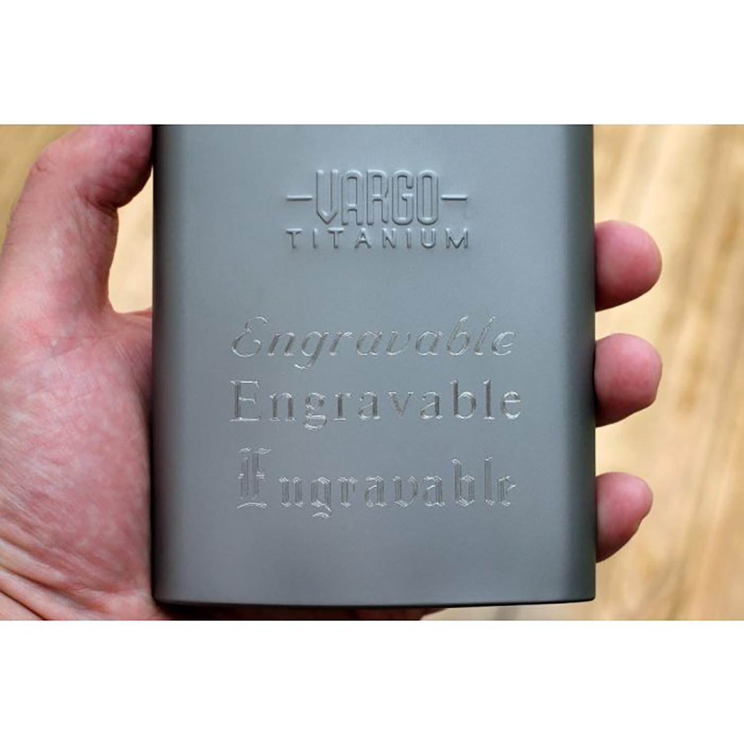 Vargo Titanium Funnel Flask 240 Ml