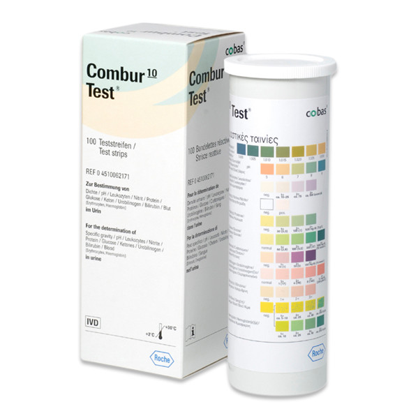 Combur 10 Test. Urinstix, 100 stk - Alere A/S