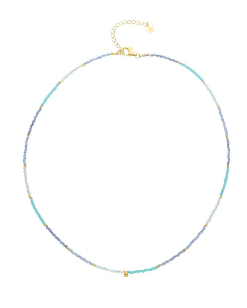 Nuni ♥ Line Halskæde - Light Blue