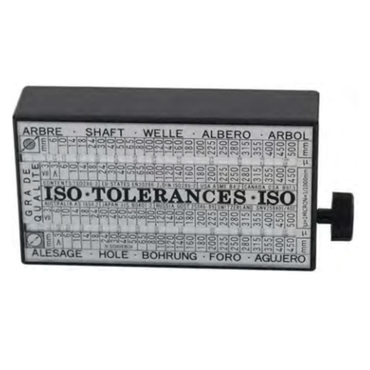 Tolerator-ISO Alle ISO tolerancer op til 500 mm