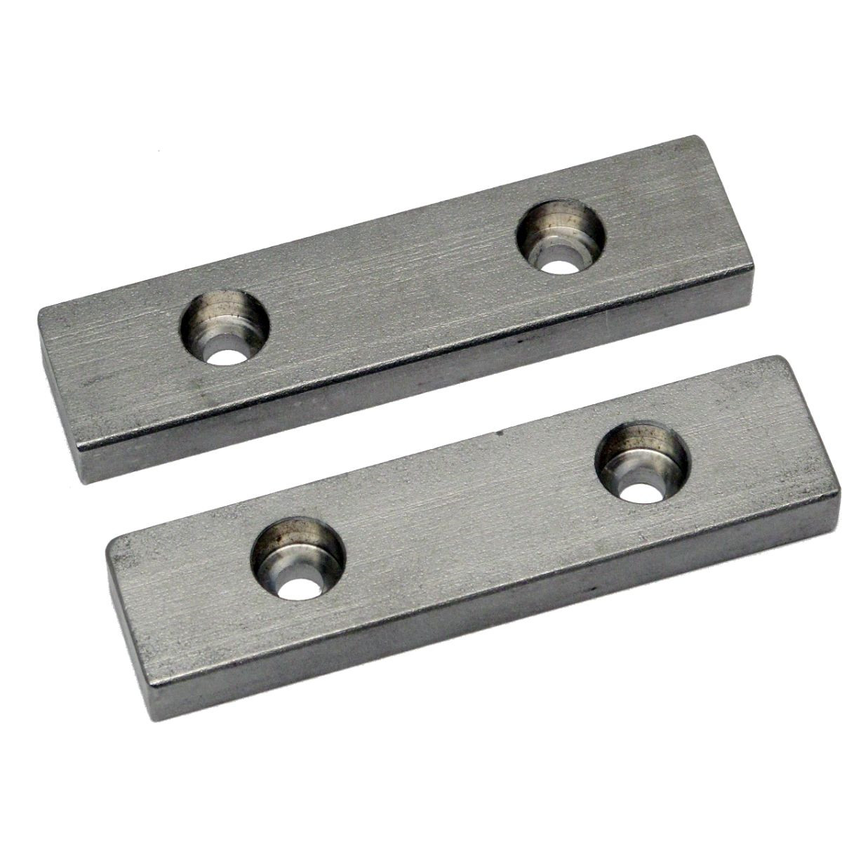 Steritool rustfri plane kæber til 100 mm skruestik Par, AISI 304 ...