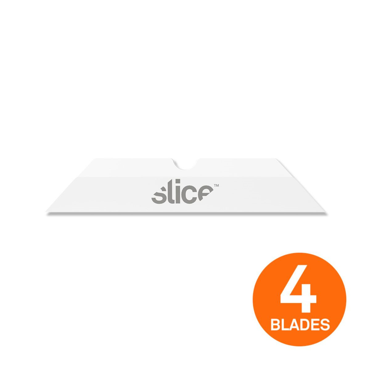 Slice knivblade med spids ende