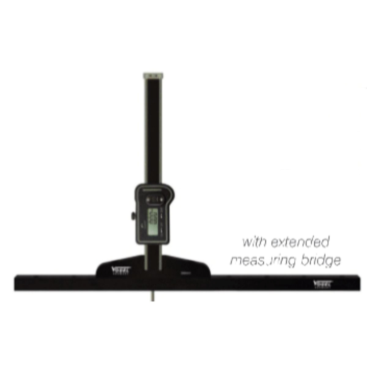 Vogel digital dybdemåler 200 mm i hærdet ALU Ø4 mm pind, Ø10 mm flad ...