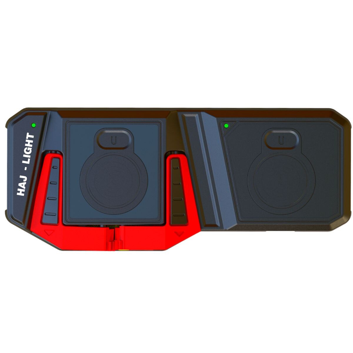 HAJ LIGHT Trådløs dobbelt hurtig ladeplade 20W Lader også mobiler inkl ...