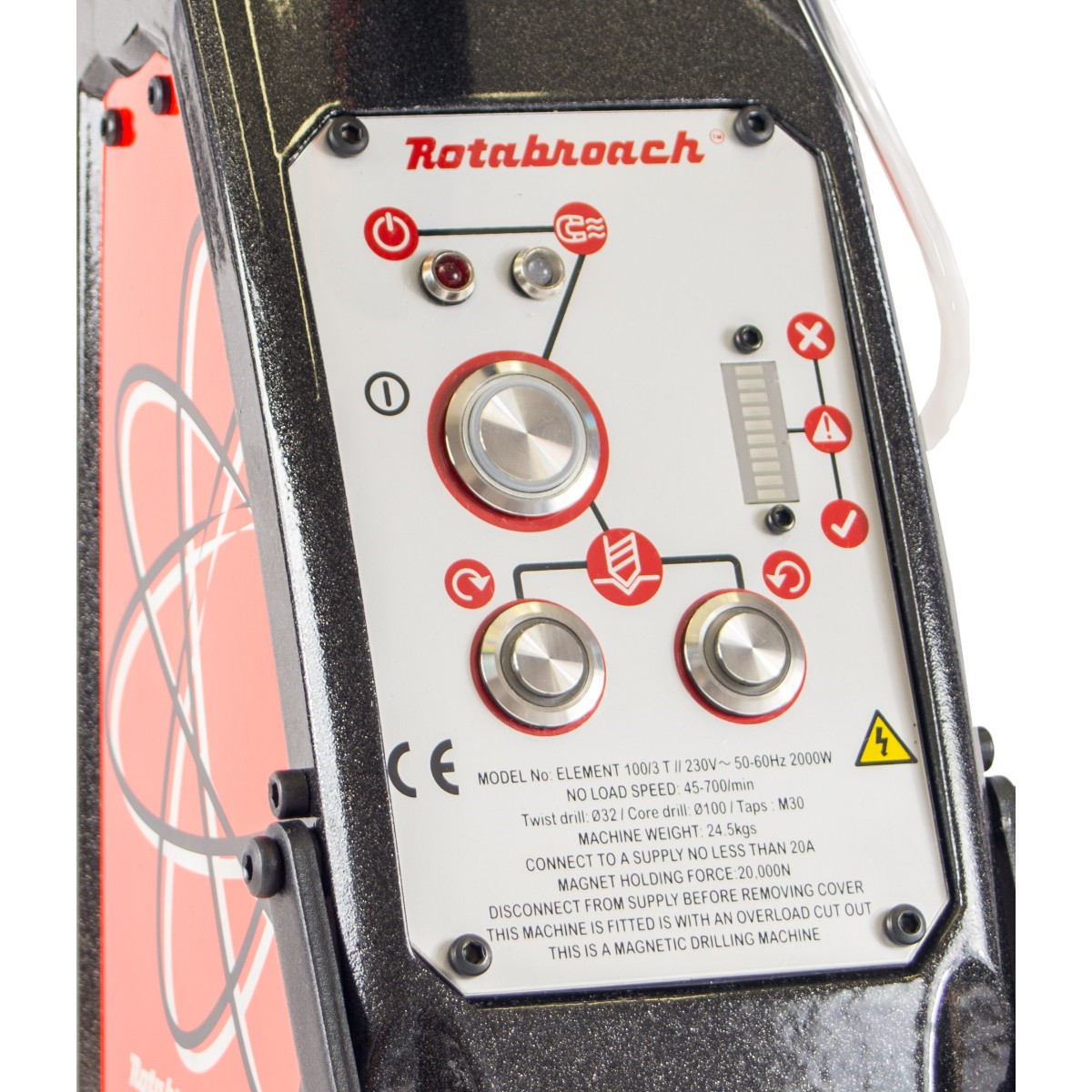 Rotabroach Magnetboremaskine Element E100 Drejebase - Serie nr.: