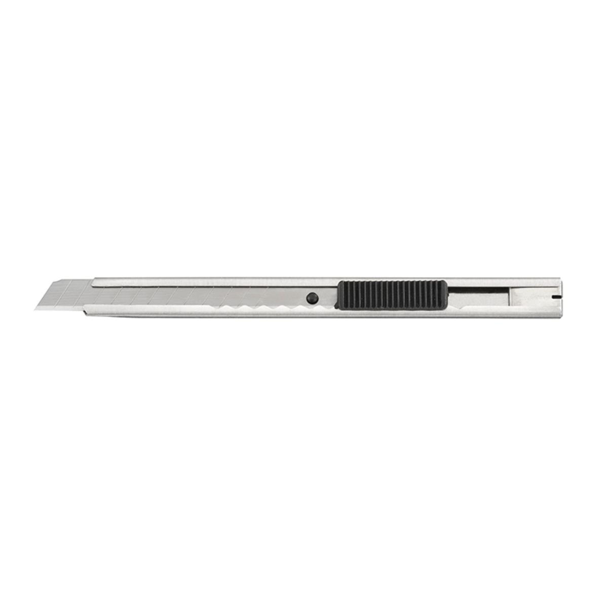 Fervi rustfri kniv 9 mm med plads til 3 blade