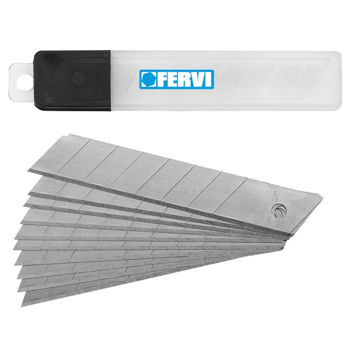 Fervi knivblade 25 mm i pakke á 10 stk
