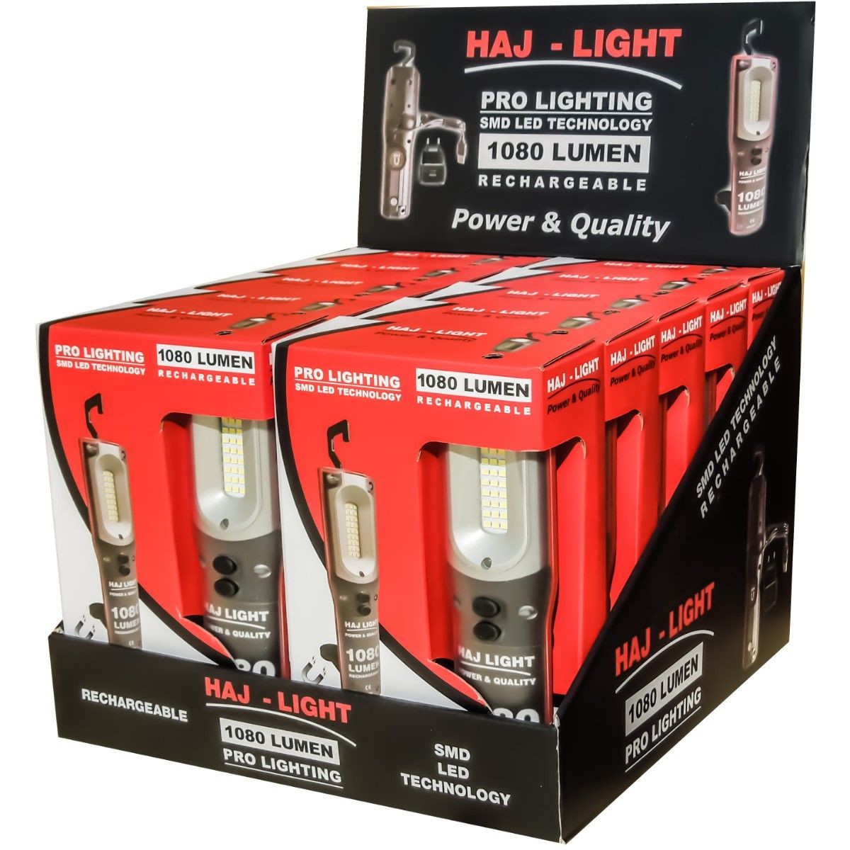 HAJ LIGHT Spare parts to 1080 lumen - Replaced by 1200 lumen = 49HL1200
