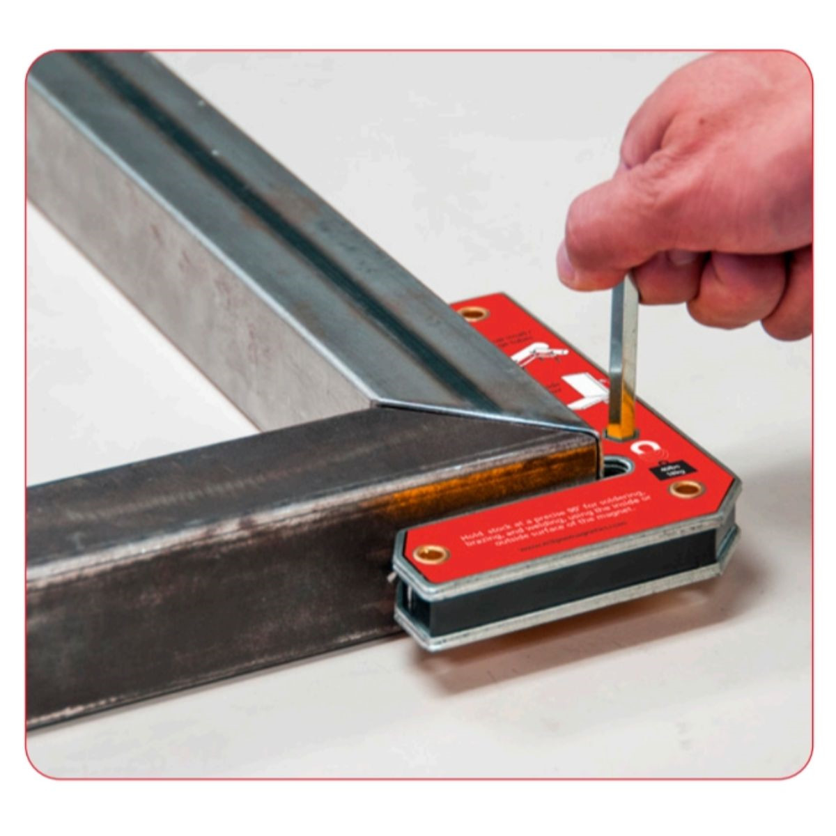 Eclipse svejsemagneter til ud- og indvendig fiksering