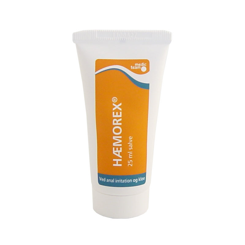 Hæmorex hæmoride creme - Virker effektivt og hurtigt mod hæmorider