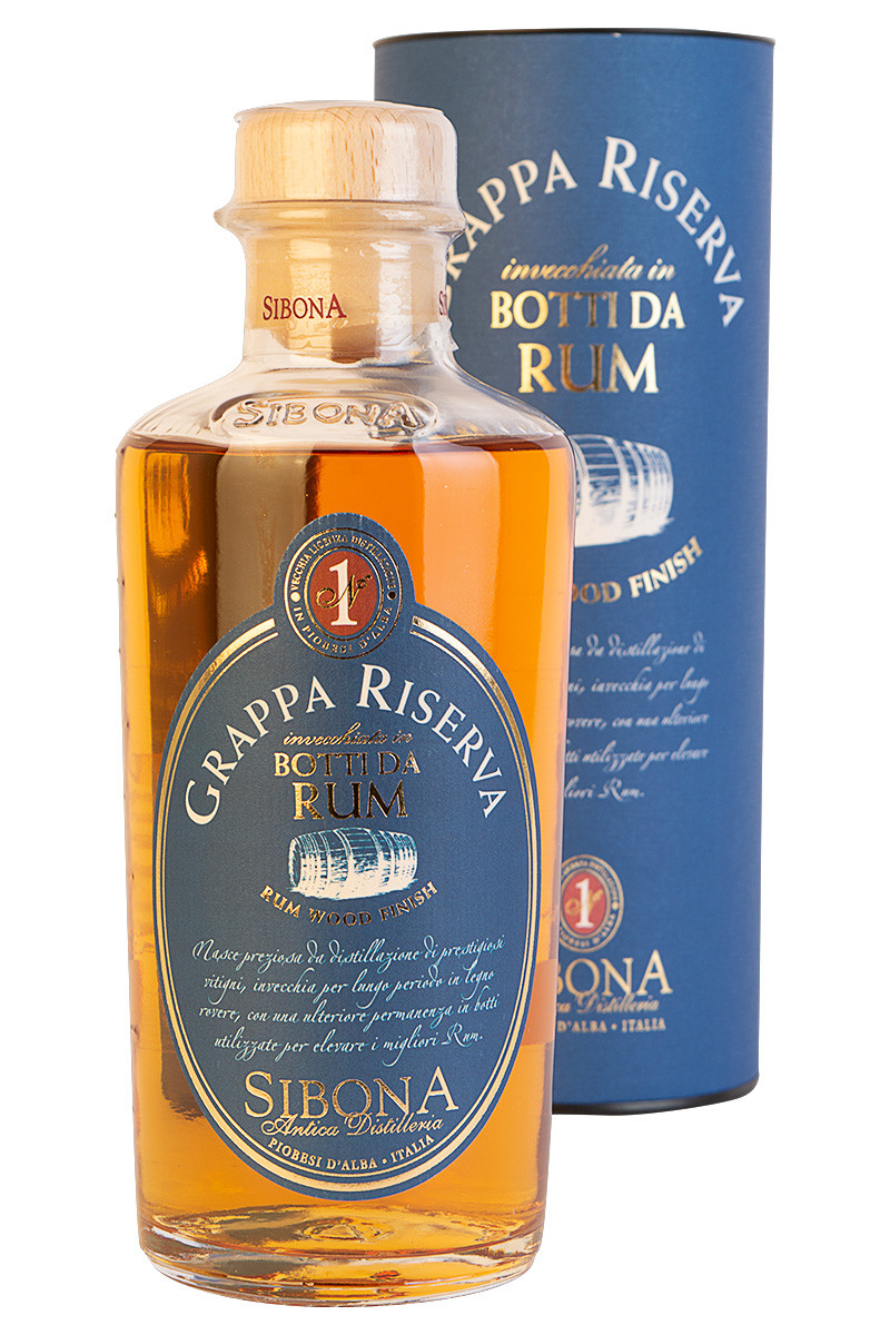 Grappa Riserva Rum Wood Finish