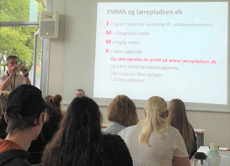 Højt informationsniveau for nye eud-elever