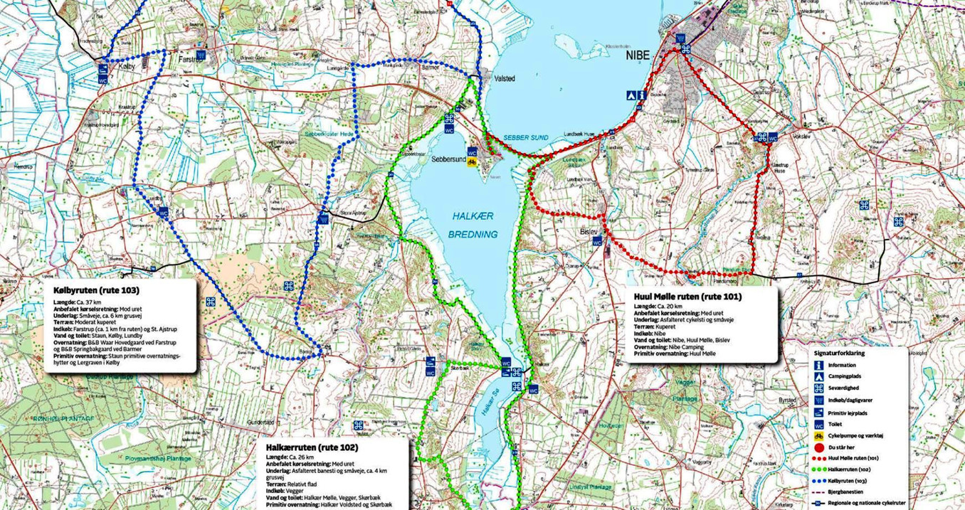Cykelferie Nordjylland cykelruter Nordjylland cykelruter Limfjorden rundt