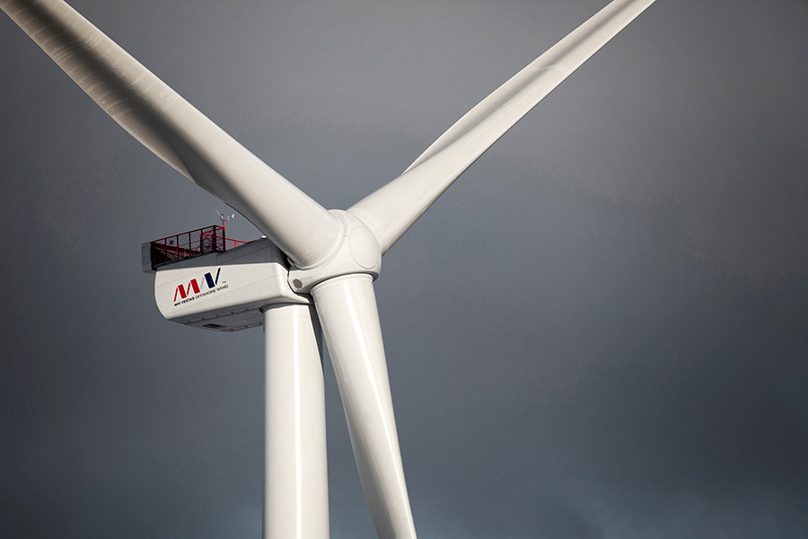 Vindmøller i vadested