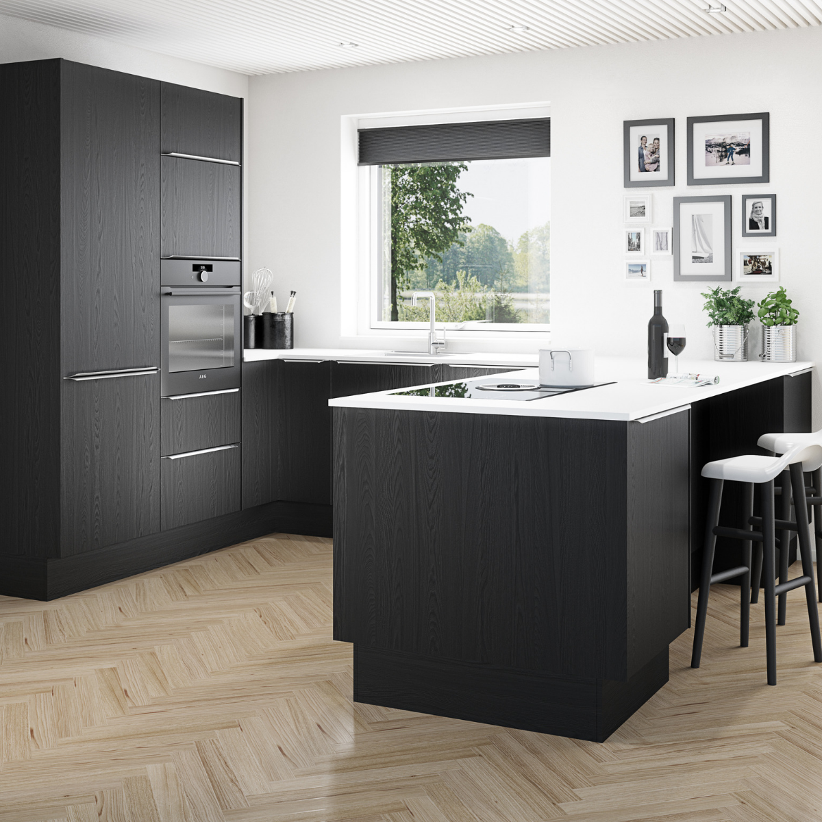 Sokkel til kjøkken, vaskerom og garderobe