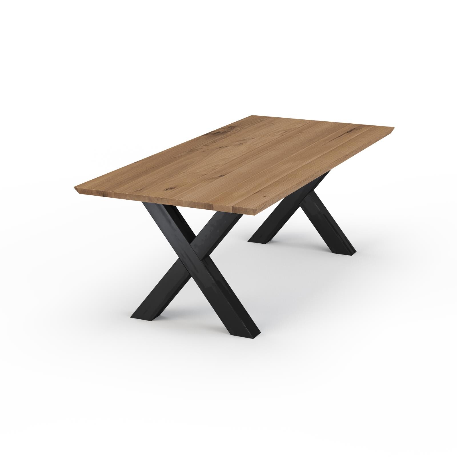 Wild Oak Dining table / SALISBURY Legs - 100 off options. See them at ...