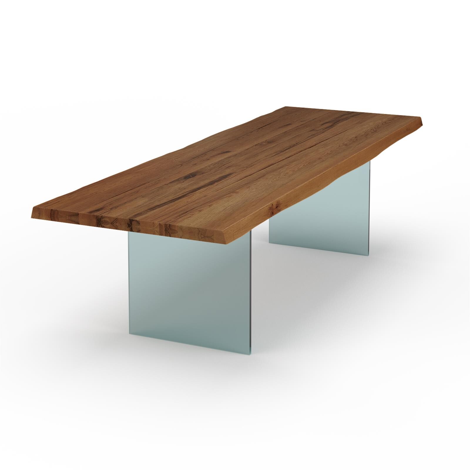 Rustik Eg spisebord / MILES ben glas - 100 vis af muligheder. Se dem ...