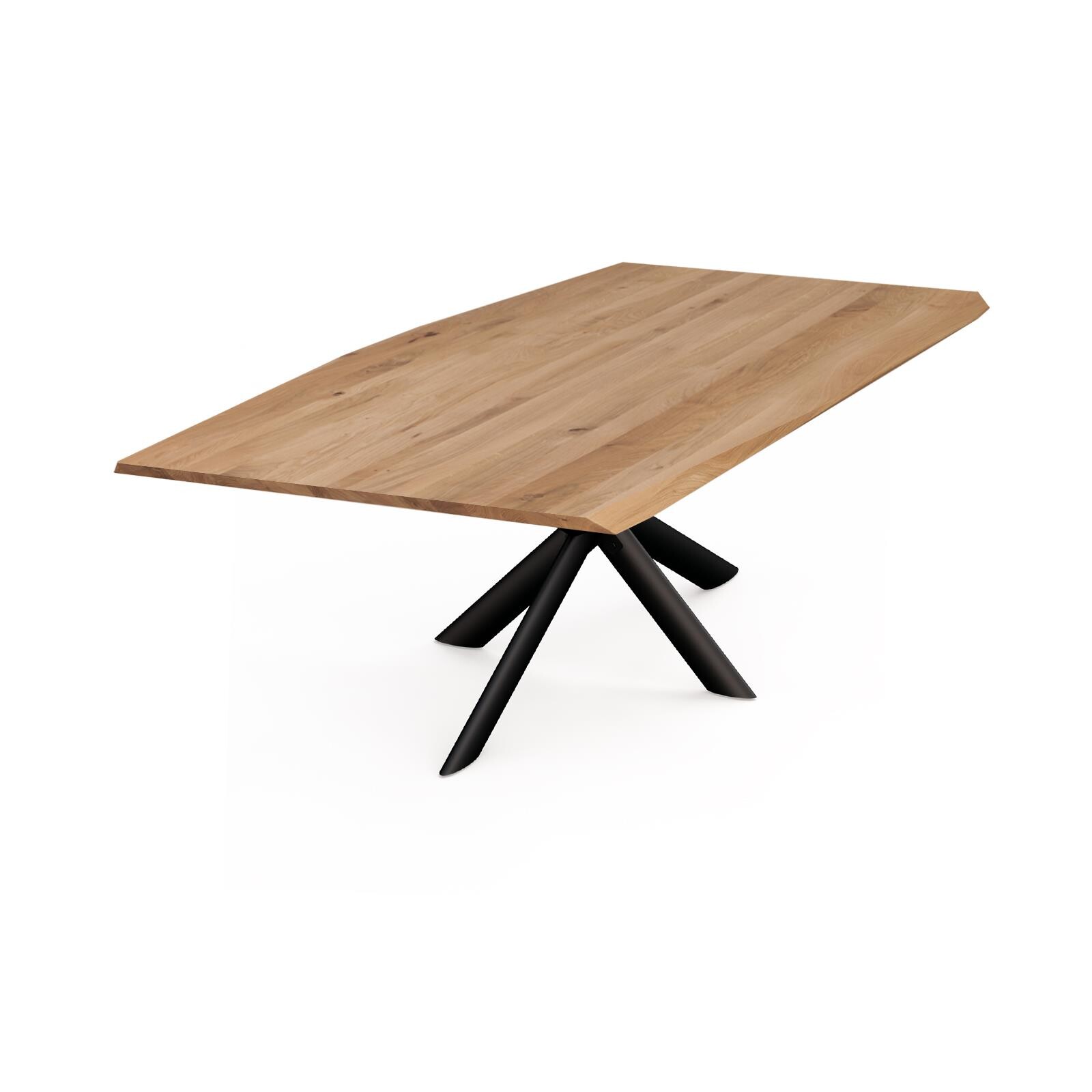 Wild Oak Dining table / ASPEN Legs - 100 off options. See them at ...