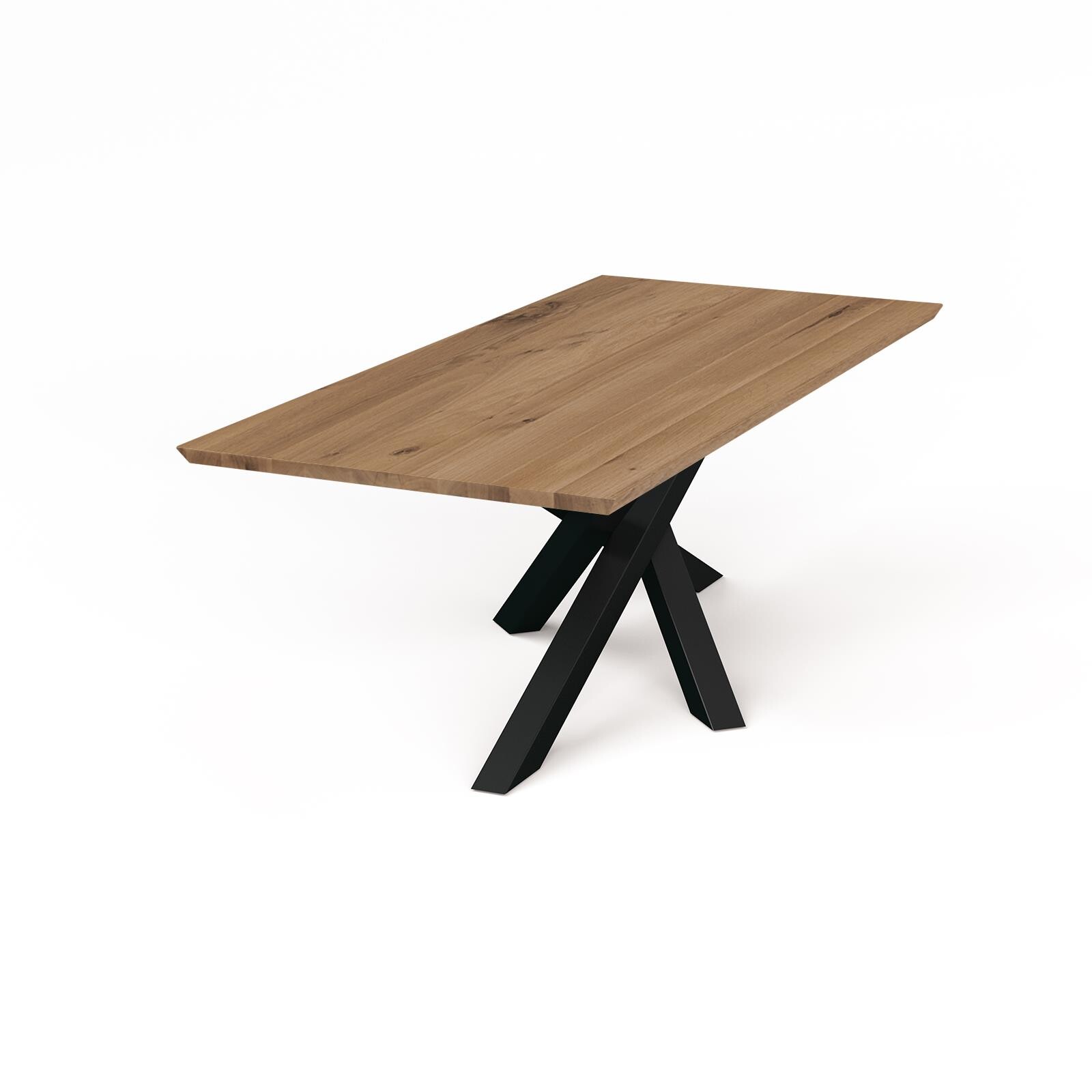 Wild Oak Dining table / MIKADO Legs Black - 100 off options. See them ...