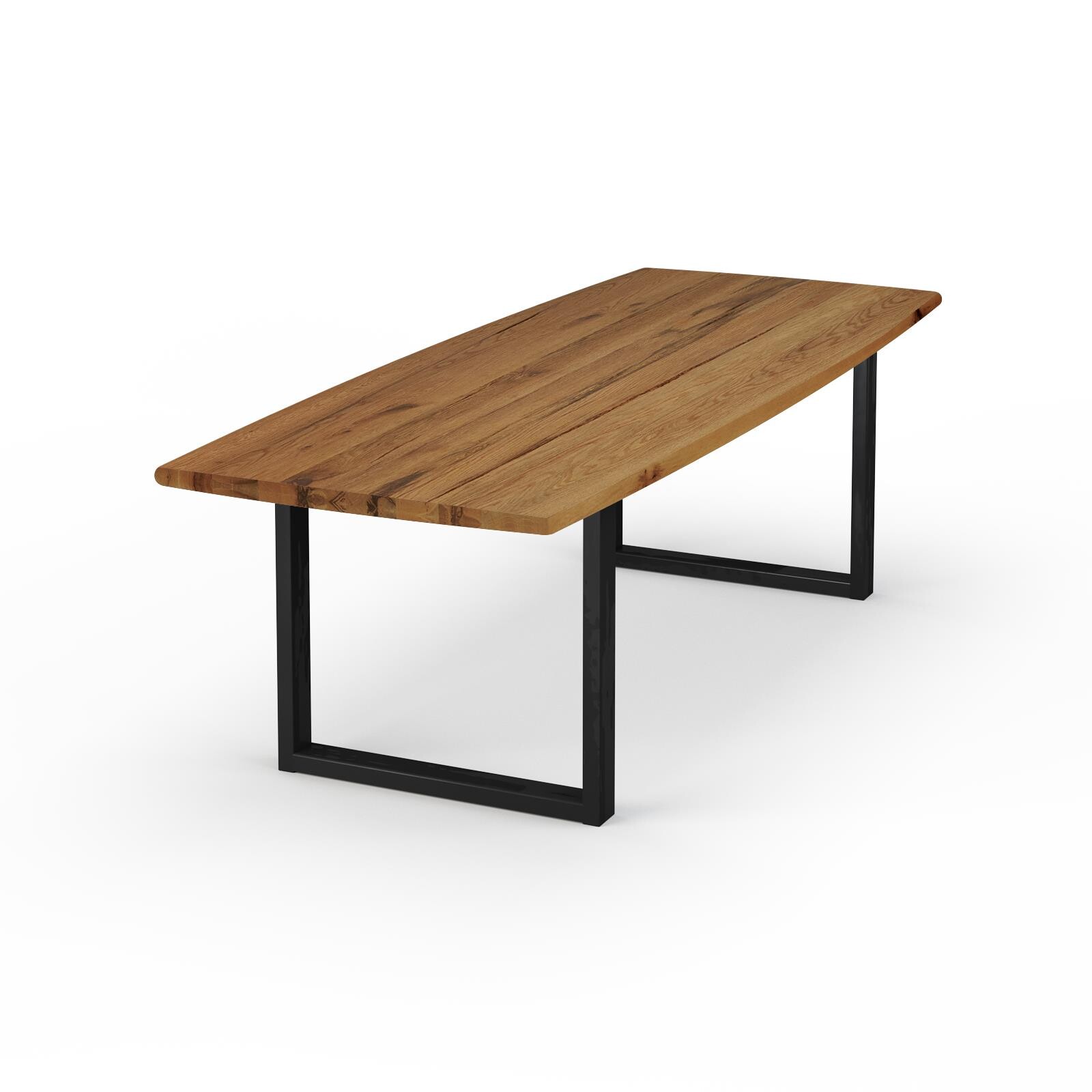 Rustik Eg spisebord / LINCOLN ben - 100 vis af muligheder. Se dem hos ...