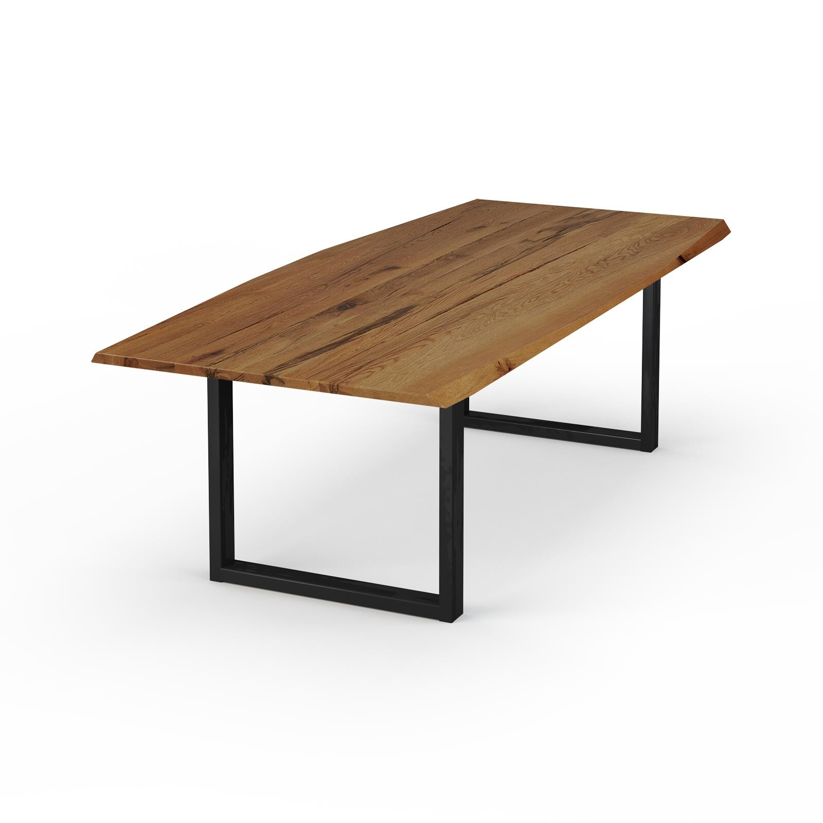 Rustik Eg spisebord / LINCOLN ben - 100 vis af muligheder. Se dem hos ...