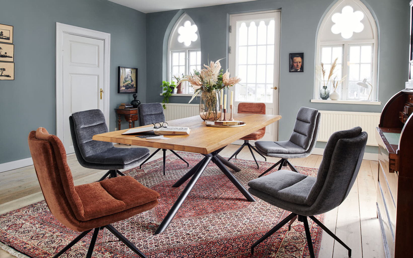 Rustik Eg spisebord / MESA ben - 100 vis af muligheder. Se dem hos ...