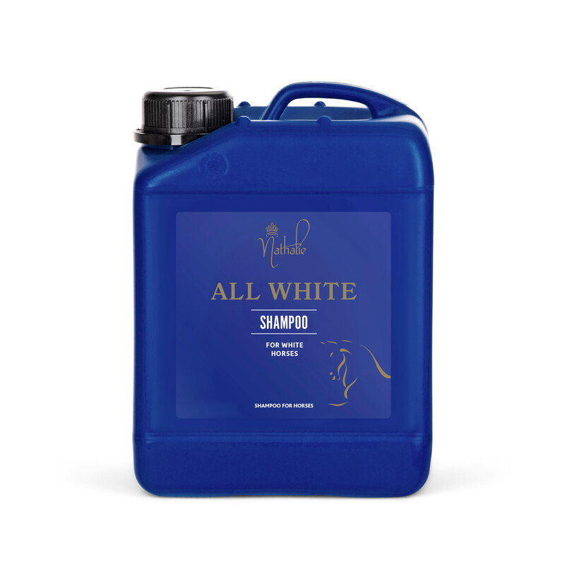 Nathalie All White Shampoo 2,5L inkl. pumpe